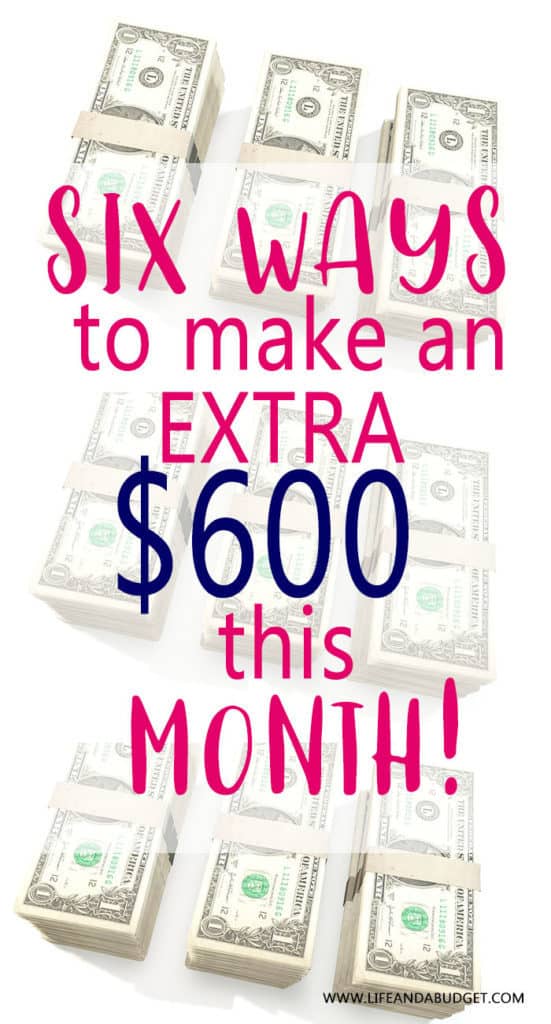 6 Incredible Ways To Make Extra Cash FAST Life And A Budget